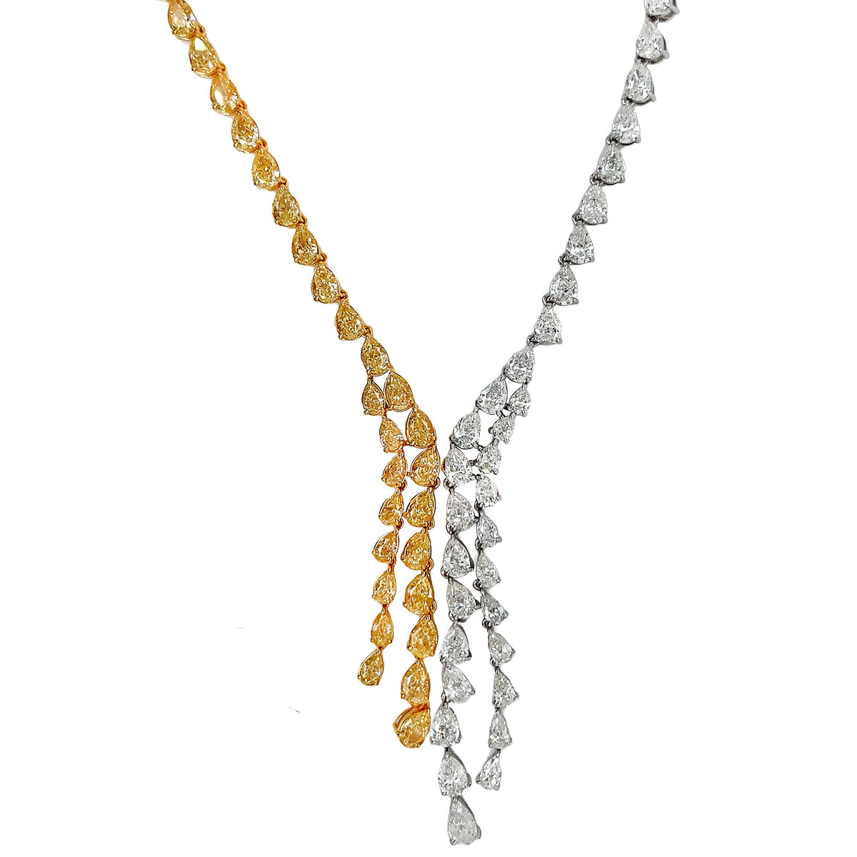 Yellow Diamond Necklaces – Klim Jewelry